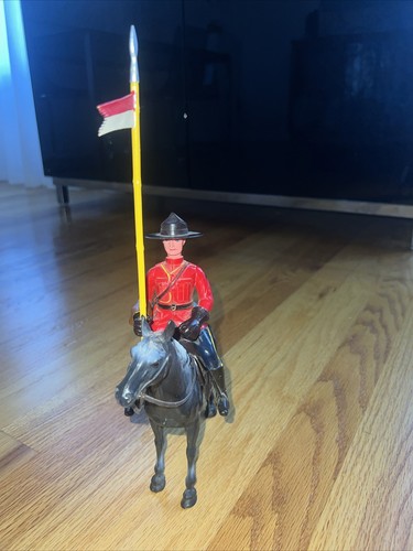 Vintage Plastic Toy Canadian Mountie With Black Horse Hong Kong RCMP | eBay