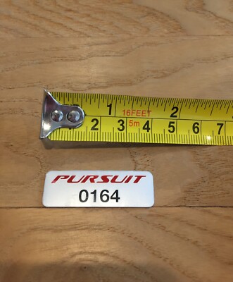 Genuine Ford FPV BA BF Build Number Badge Decal Emblem FPV Pursuit 164 ...