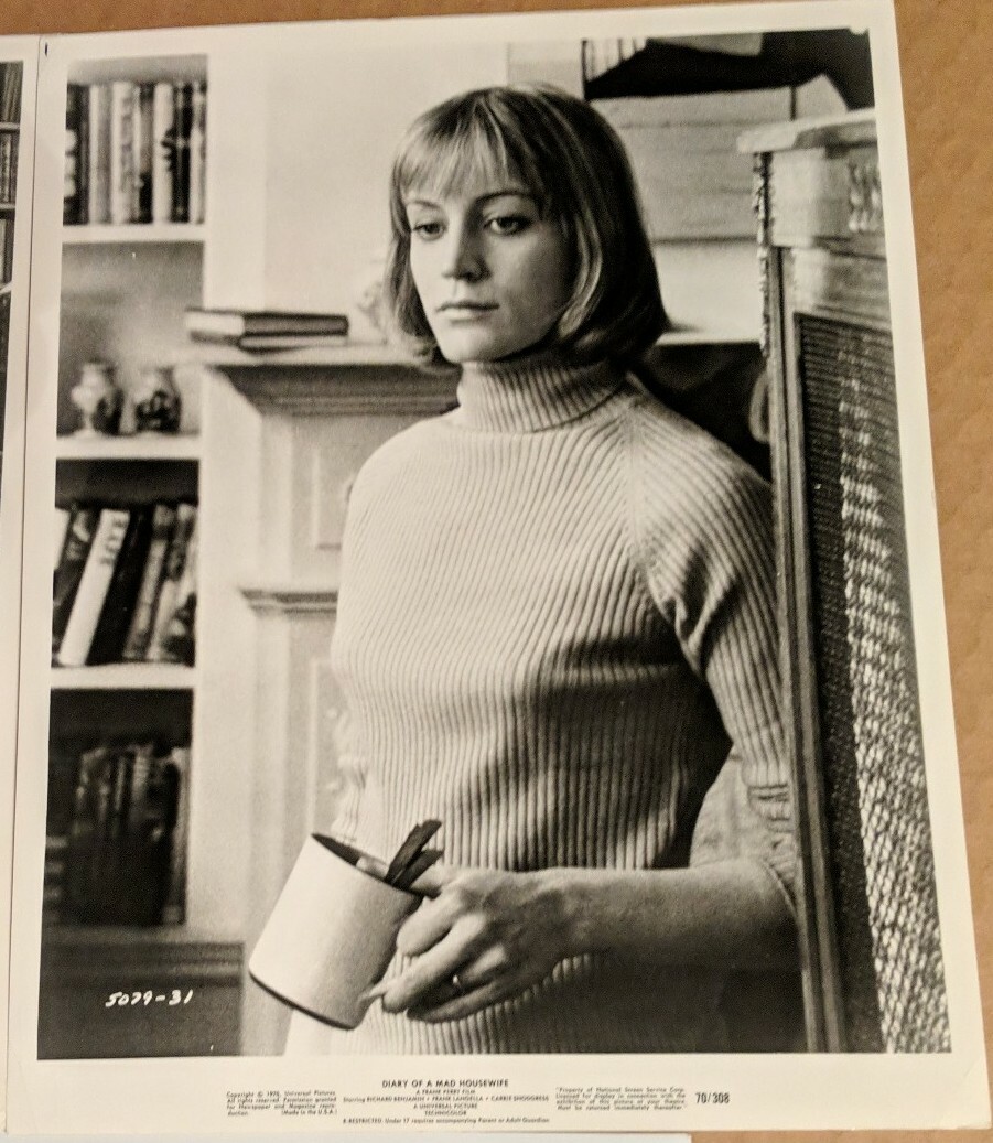 DIARY OF A MAD HOUSEWIFE 6 Orig Movie Photos CARRIE SNODGRASS RICHARD ...