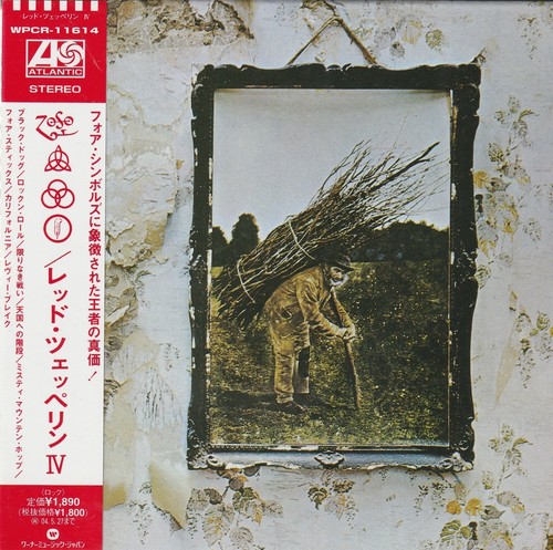 LED ZEPPELIN - IV. JAPAN. MINI-LP SLEEVE | eBay