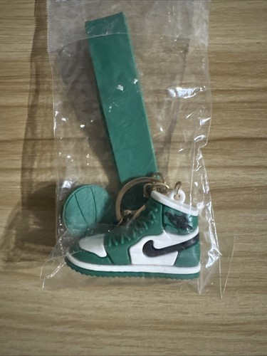 Air Jordan 1 Silicone Keychain Green | eBay