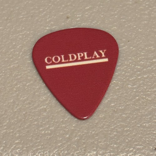Coldplay Chris Martin Flower of Life Guitar Pick 2016 Head Full of ...