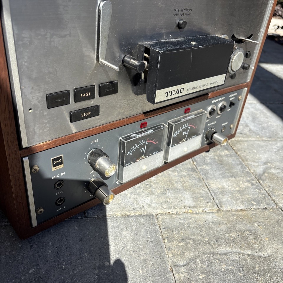 Teac A-4010 SL Auto Reverse Reel To Reel Player | eBay