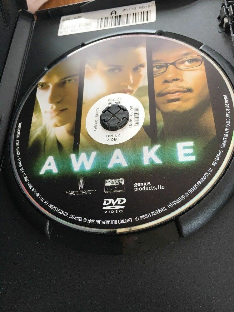 Awake DVD -Jessica Alba | eBay