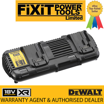 Dewalt DCB132 18V/54V XR FLEXVOLT Li-ion Multi-Voltage Dual Port Twin ...