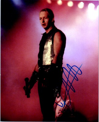 JUDAS PRIEST ROB HALFORD SIGNED AUTOGRAPHED 8X10 PHOTO J | eBay