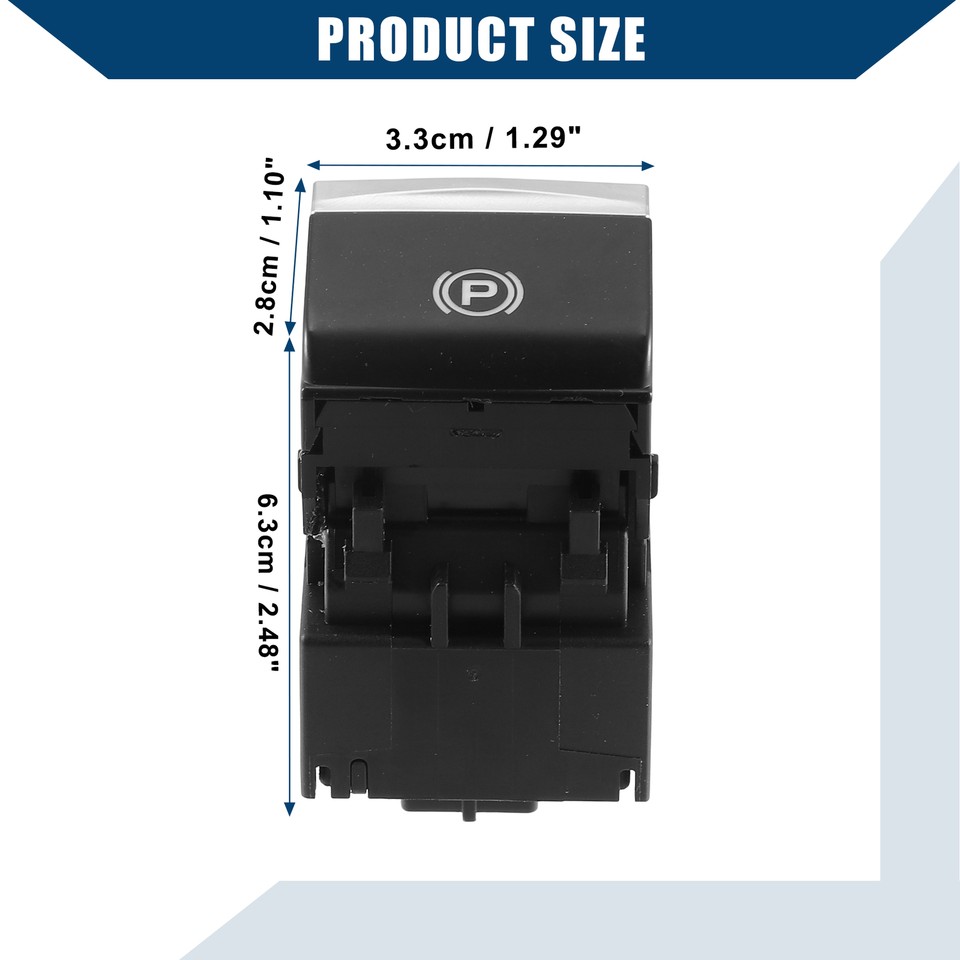 Pack (1) Electronic Hand Brake Button Parking Switch for Honda Civic ...