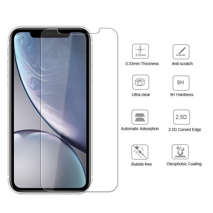 iPhone XR Tempered Glass Screen Protector 2 Pack | eBay