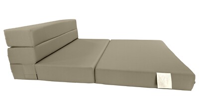 Lounger Folding Foam Mattress, Portable Flip Chair Mattress 6 x 39 x 80 ...