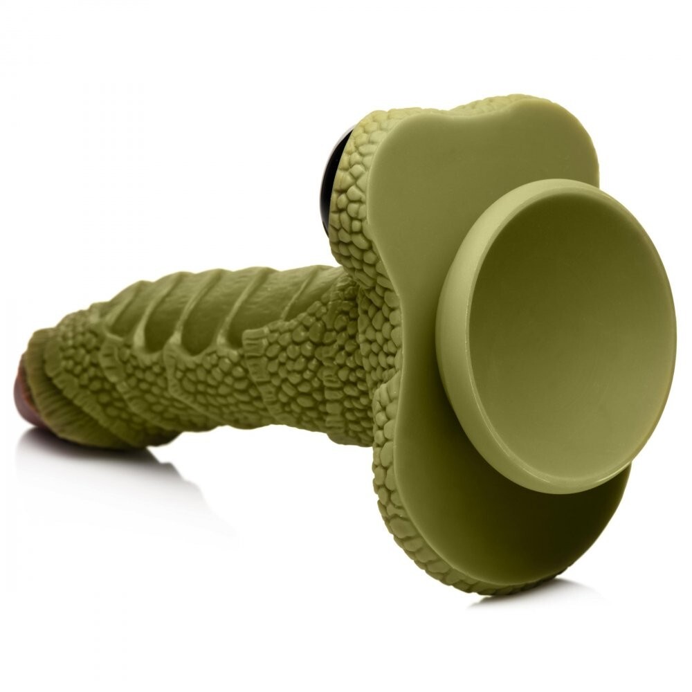 Creature Cocks Swamp Monster Green Scaly Silicone Dildo - Fantasy ...