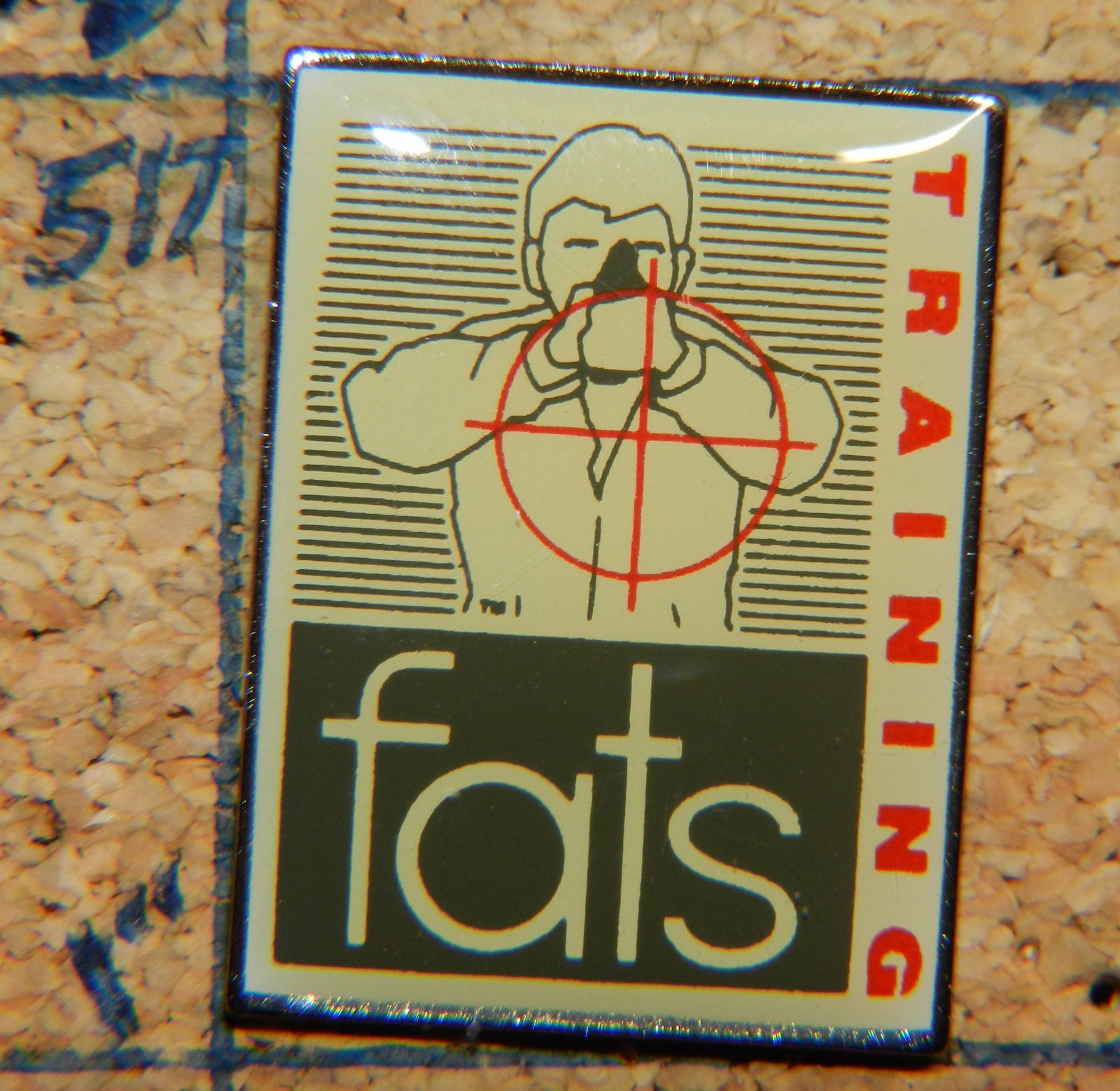 FATS FIREARMS TRAINING SIMULATOR METAL 1" LAPEL PIN | eBay