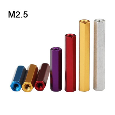 M2.5 Female to Female Standoff PCB Threaded Spacers Hex Hexagonal ...