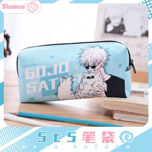Anime Jujutsu Kaisen Fashion Gojo Satoru Cosplay Pen Bag Pencil Case ...
