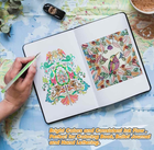 200 Pack Glitter Gel Pens Set Smart Color Art 100 Colors Gel Pens with ...