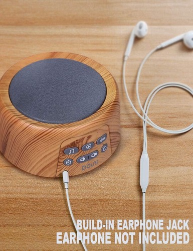 Douni White Noise Sound Machine with 27 Soothing Sounds Timer & Volume ...