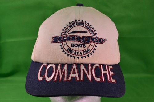 Vtg RANGER Bass Boats Comanche Trucker Hat Cap USA,Some Yellowing | eBay