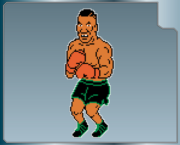 Mike Tyson Punch Out Sprite