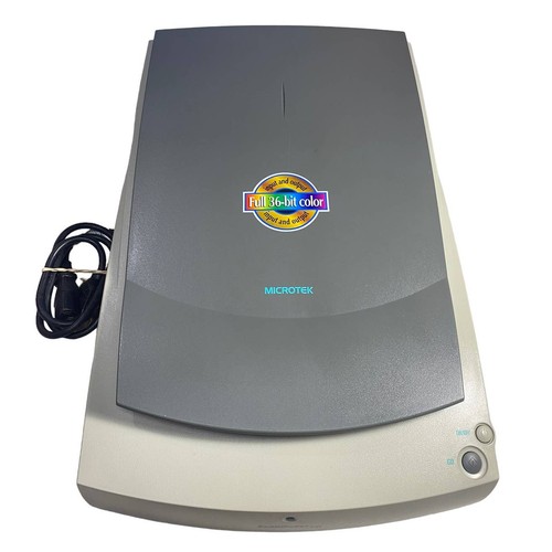 Microtek Scanmaker X6 MRS-1200X6S A4 Format Scanner Flatbed Scanner ...