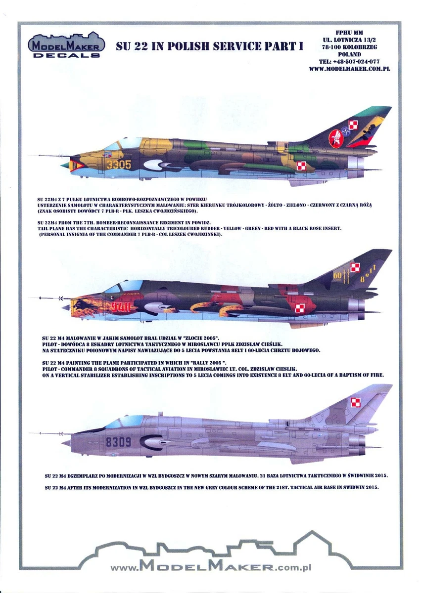 Model Aircraft Decals 1 72