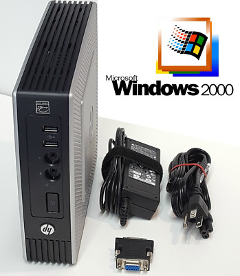Mini Industrial Windows 2000 PC - Serial, Parallel, 4GB Ram, 16+60GB ...