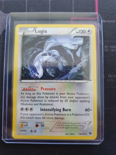 Lugia Rare 78/124 XY Fates Collide Pokemon Card | eBay Australia