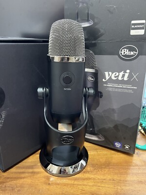 Blue Microphones Yeti X Microphone - Black model 988-000105 missing usb ...