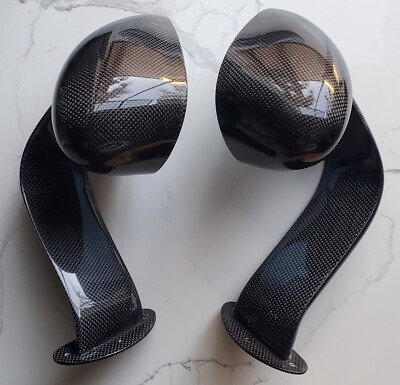 Ferrari 458 / 488 GT3 Style Carbon Fiber Side Racing Mirrors ...
