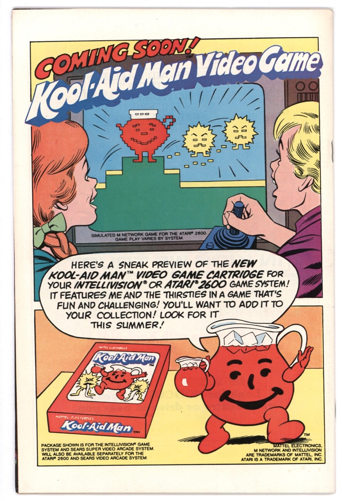 The Adventures of Kool Aid Man #1 (Marvel Comics, 1983) Mail-order ...