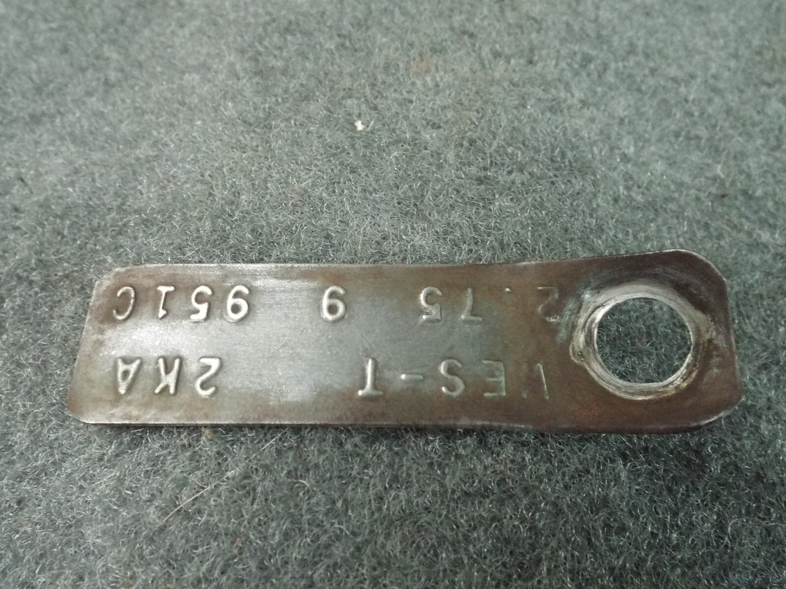 9" Rear Axle Tag 1972 1973 Ford Mustang Torino Ranchero Mercury Cougar ...