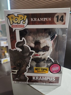 Funko Pop! KRAMPUS #14 Flocked Chase Hot Topic Exclusive Mint Vaulted ...