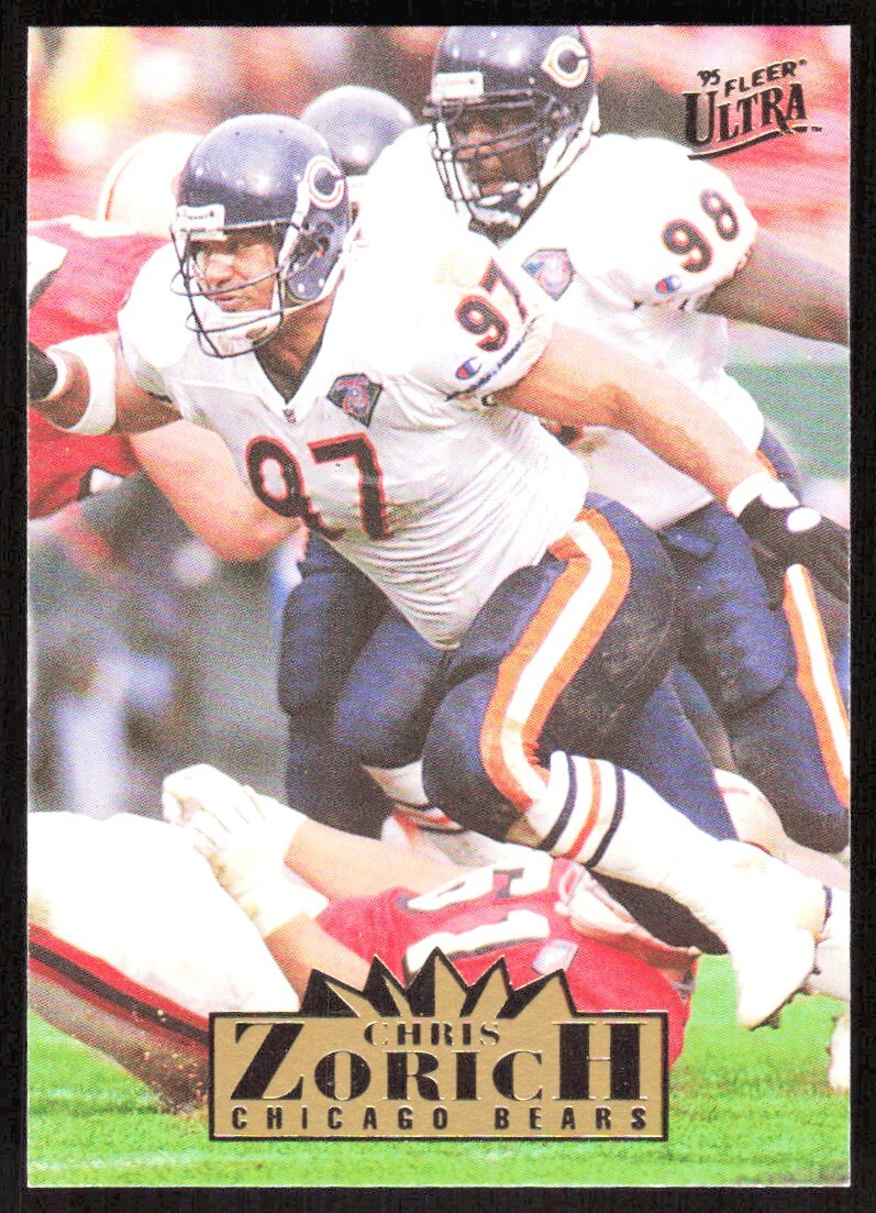 1995 2931A FLEER Ultra Chris Zorich Chicago Bears #48 | eBay