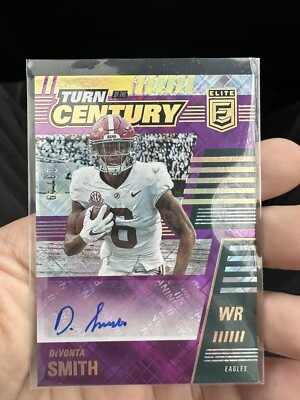 devonta smith auto elite #ttc-dvs /49 | eBay