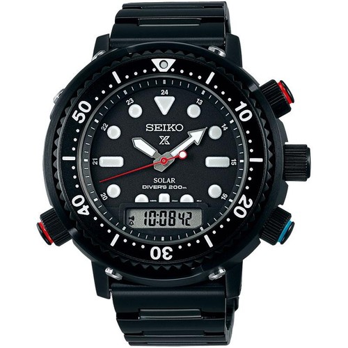 SEIKO ProspeX SNJ037P1 Solar Watch Diver ARNIE H855 Hybrid LIMITED ...