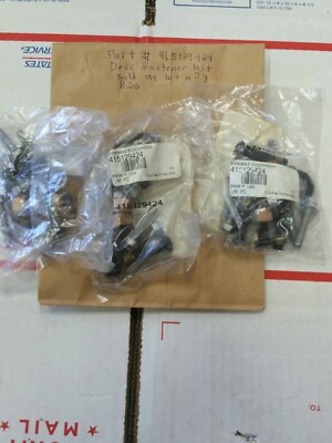 NEW OEM Ski Doo Bombardier Snowmobile Fastener Screw Kit 415129424 LOT ...