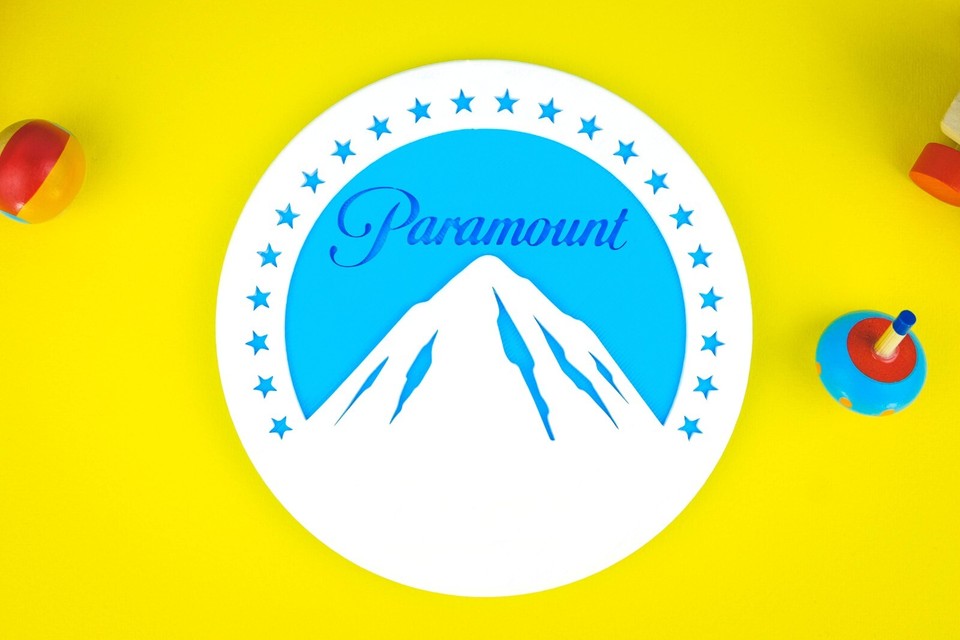 Paramount Network Logo 3D Printed Kids Toy Pretend Play 20th Century ...