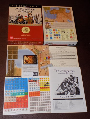 The Conquerors: Alexander the Great Strategy War Board Game GMT 2006 ...