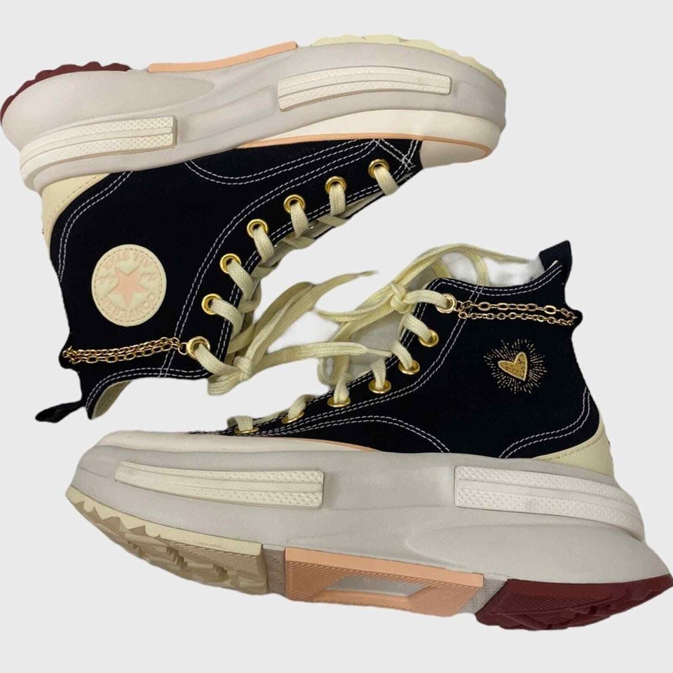 Converse Run Star Legacy CX Heart Chain Link Platform Sneakers Size 6 ...