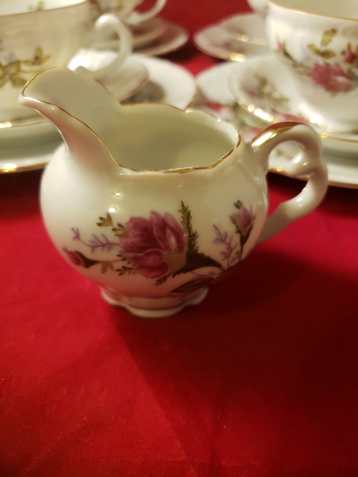 Beautiful 19 Piece Bond Fine China L&M Pompadour Rose Made In Japan Tea ...