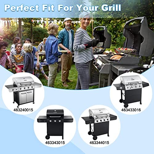 Grill Parts for Charbroil Advantage Series 4 Burner 463344015 463343015 ...