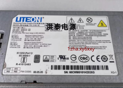 1pcs For LITEON server switch 1600W power supply PS-2162-6L 1zk | eBay