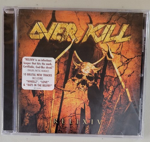 Overkill RELIXIV New CD Thrash Metal | eBay