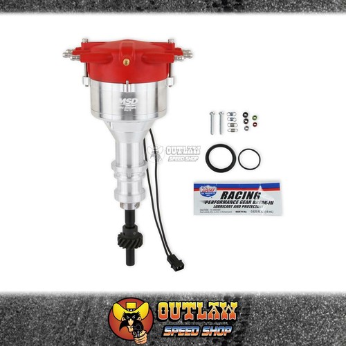 MSD PRO BILLET DISTRIBUTOR LOW CRAB CAP FITS FORD WINDSOR 289-302 ...