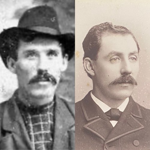 1890s Old West Wilcox AZ Murdered Lawman Warren Earp Cabinet Card Wyatt ...