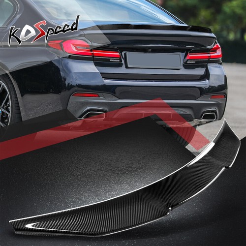 PSM-Style Duck Bill Rear Trunk Lid Spoiler for 17-21 BMW G30 530i 540i ...