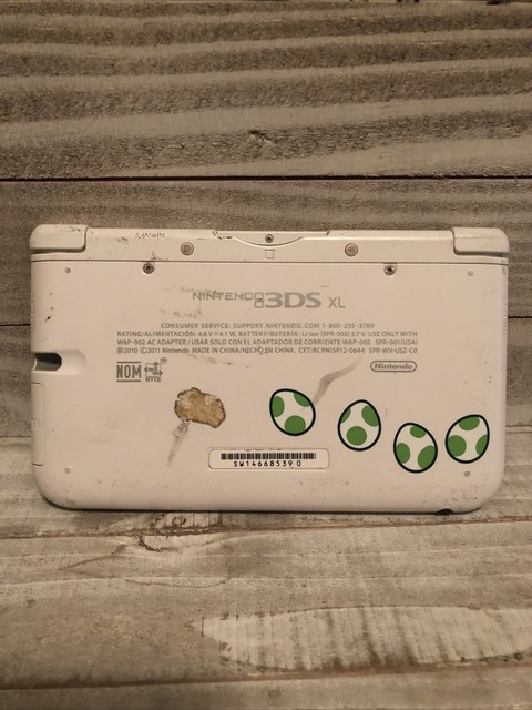 Nintendo 3DS XL Launch Edition White & Pink Handheld System for sale ...