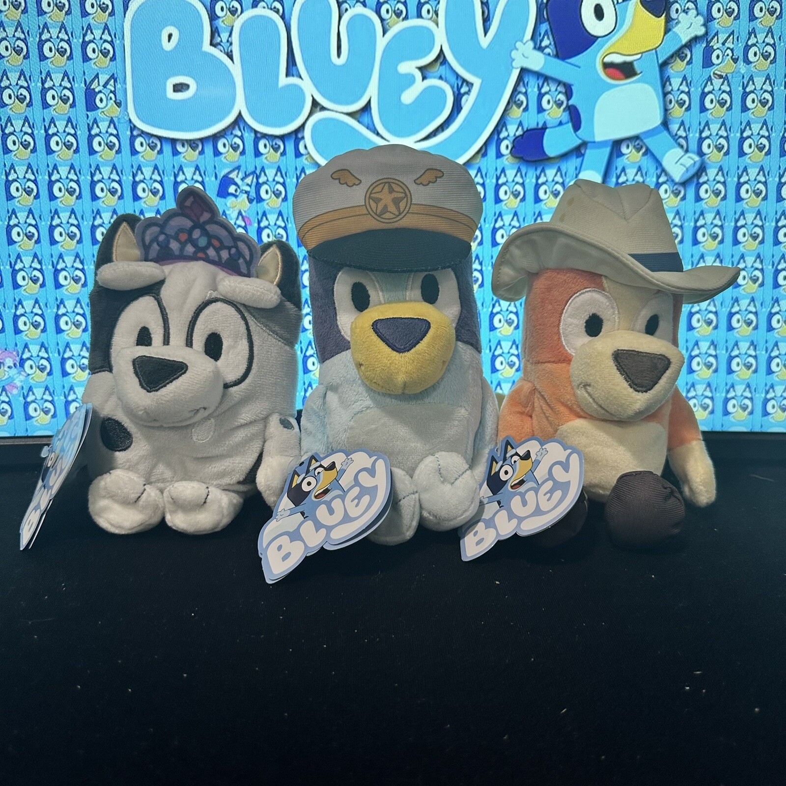 Bluey & Friends PRINCESS MUFFIN, Captain Bluey, & Holiday Bingo 7 ...