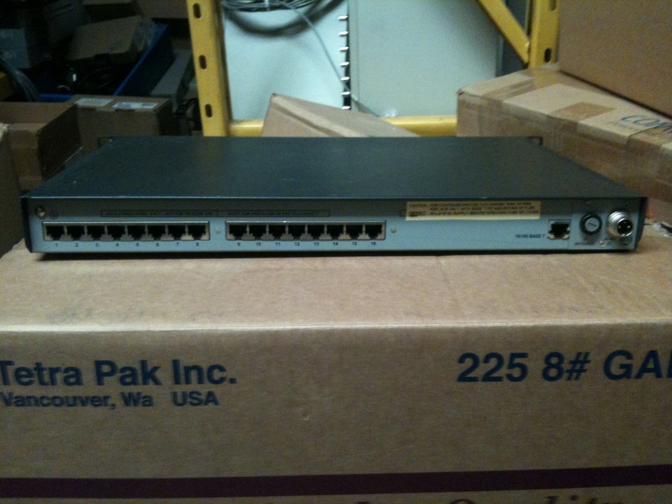 Perle CSR16-600010 IOLan+Rack 16 Port 48v-60v (1 Available) & Warranty ...