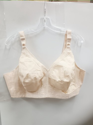 Platex Soft Cup Bra, Beige, 4 Back Hook & Eye Closure, 48C | eBay