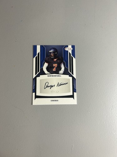 2024 Sage Quinyon Mitchell Auto Autograph #A-QM Philadelphia Eagles | eBay