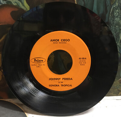 Johnny Pereda Y Su Sonora Tropical 7” Single 45-105 | eBay